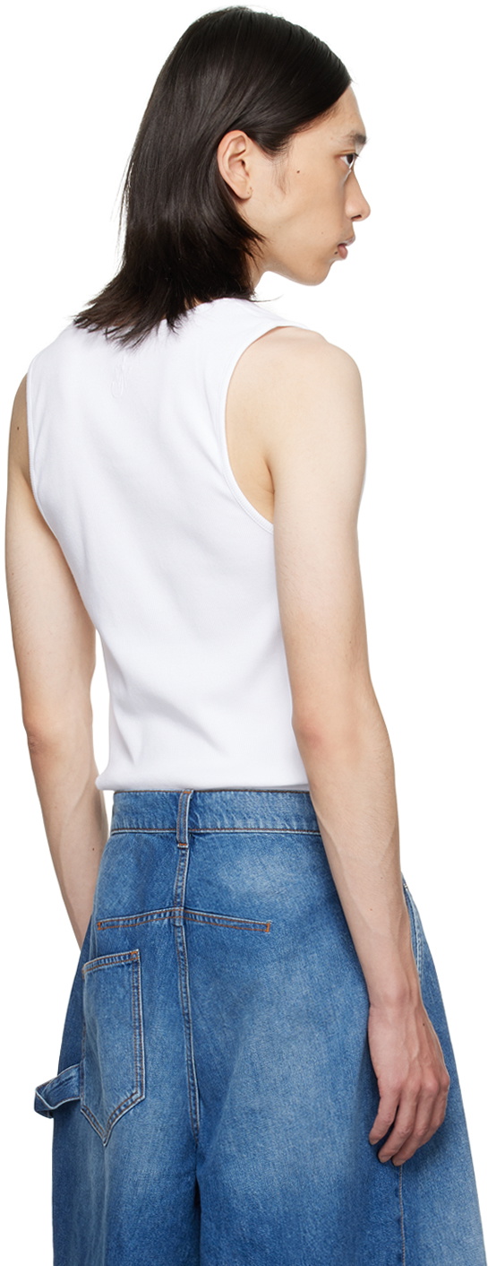 JW Anderson White Pigeon Tank Top JW Anderson