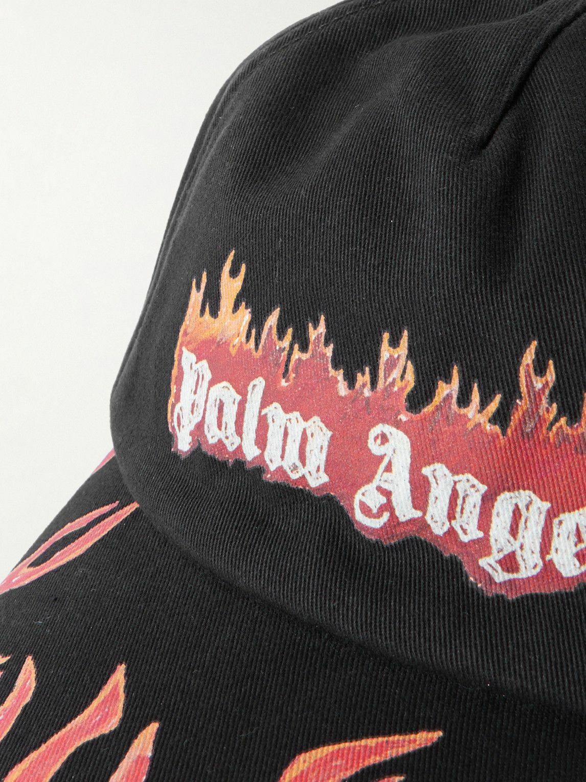 Palm Angels - Logo-Print Cotton-Twill Baseball Cap Palm Angels