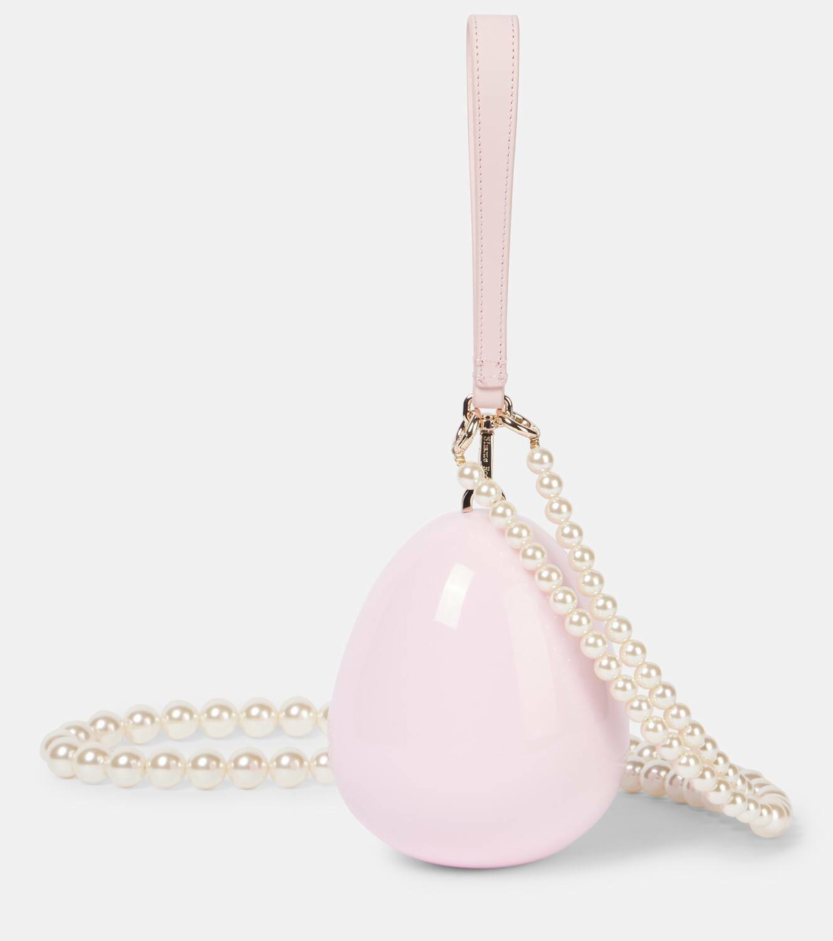 Simone Rocha Egg Micro leather-trimmed crossbody bag Simone Rocha