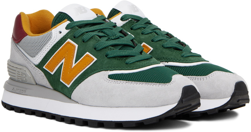 Junya Watanabe Green New Balance Edition 574 Sneakers Junya Watanabe