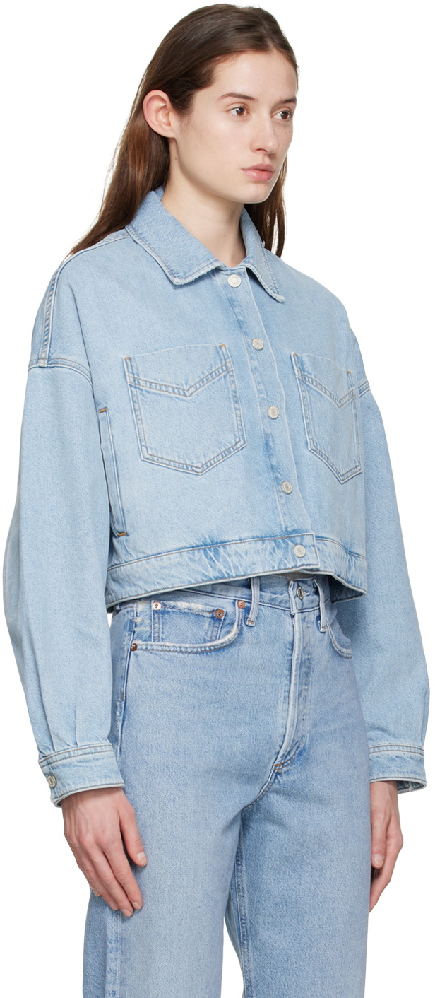 AGOLDE Blue Hera Denim Jacket AGOLDE