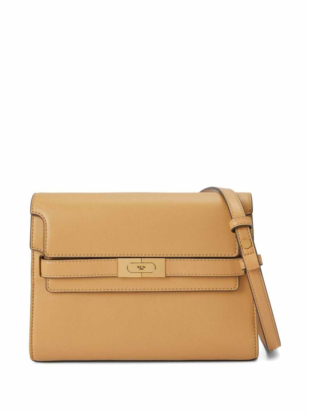 TORY BURCH - Lee Radziwill Leather Shoulder Bag Tory Burch