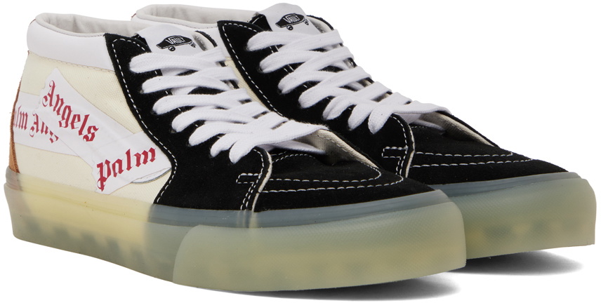 Palm Angels Black Vault By Vans Edition Sk8-Mid Sneakers Palm Angels
