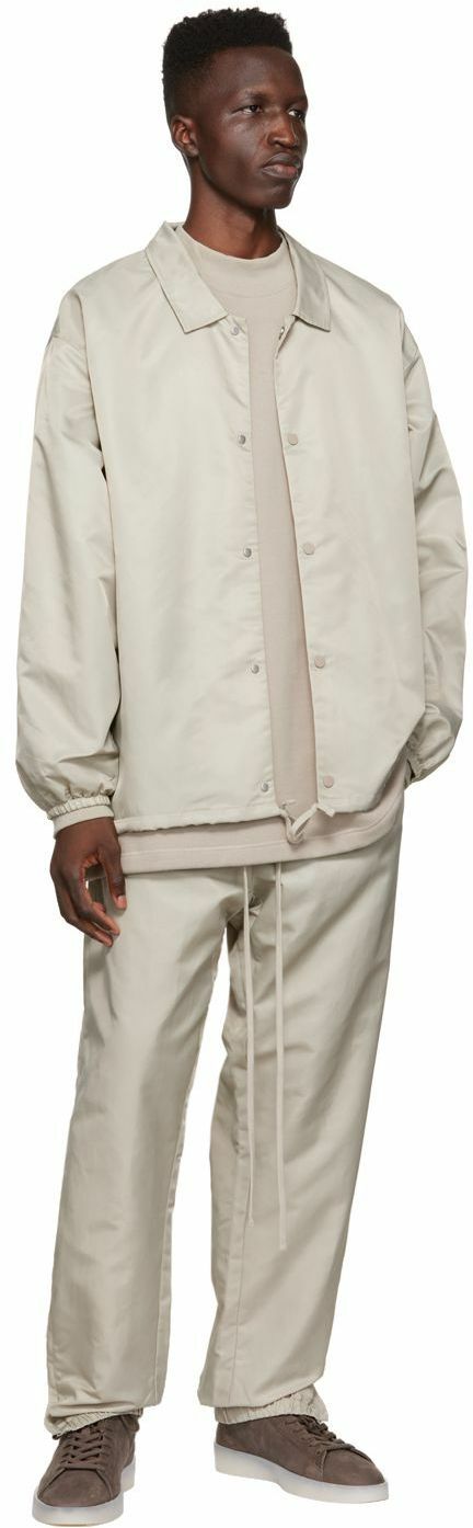 Essentials Gray Nylon Jacket Essentials