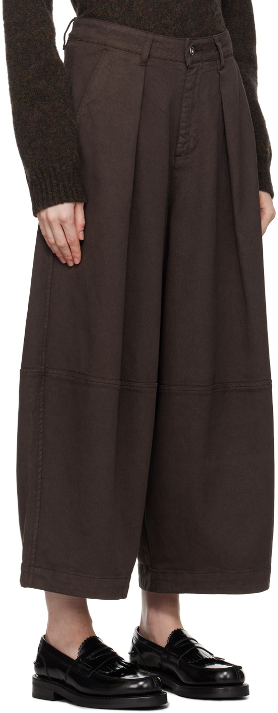 YMC Brown Deadbeat Trousers YMC