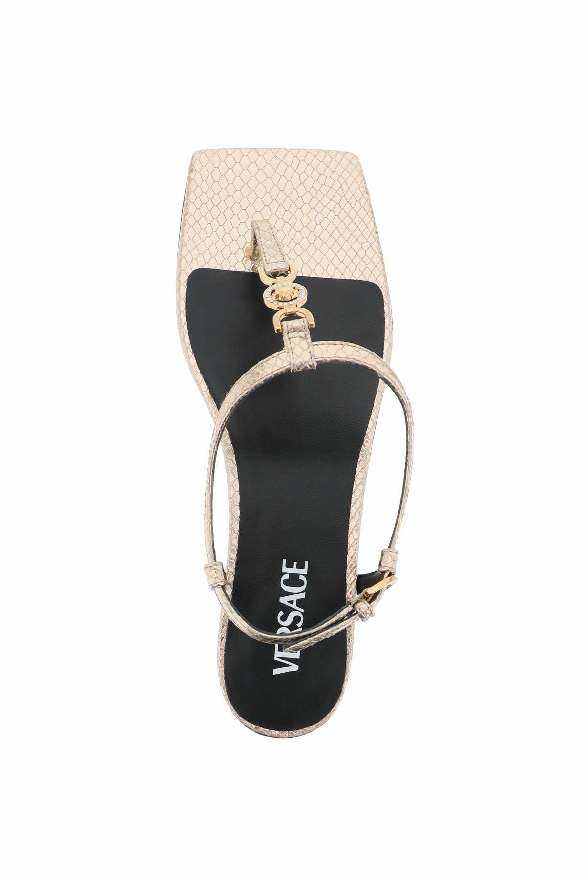 VERSACE medusa '95 sandals Gold Versace