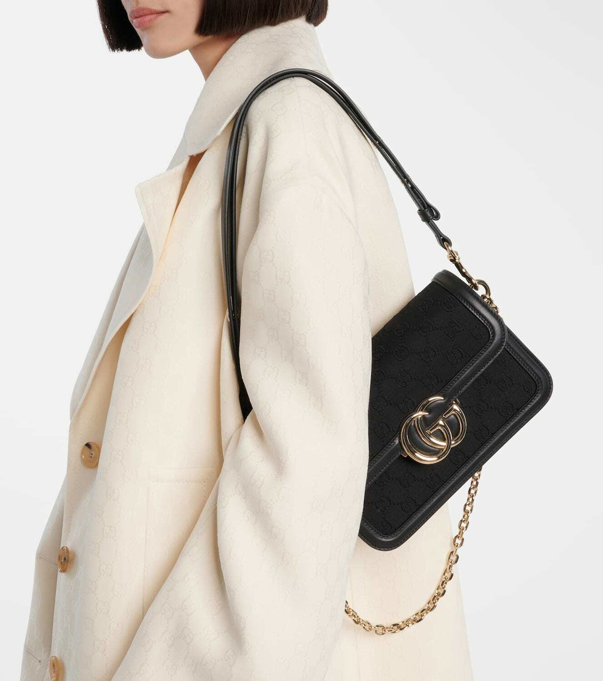 Gucci Gucci Go GG Canvas Small shoulder bag Gucci
