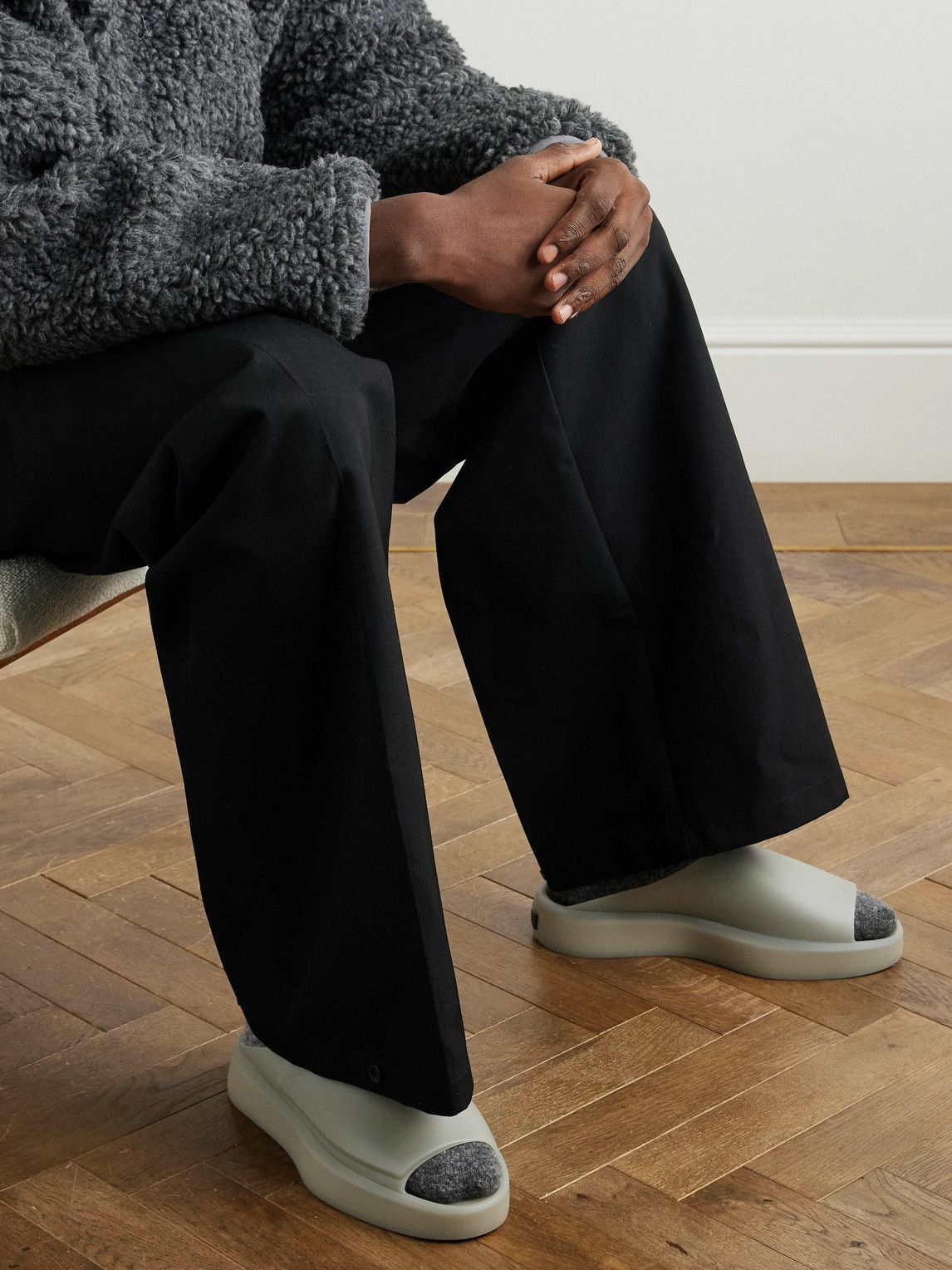 Fear of God - Rubber Slides - Gray Fear Of God