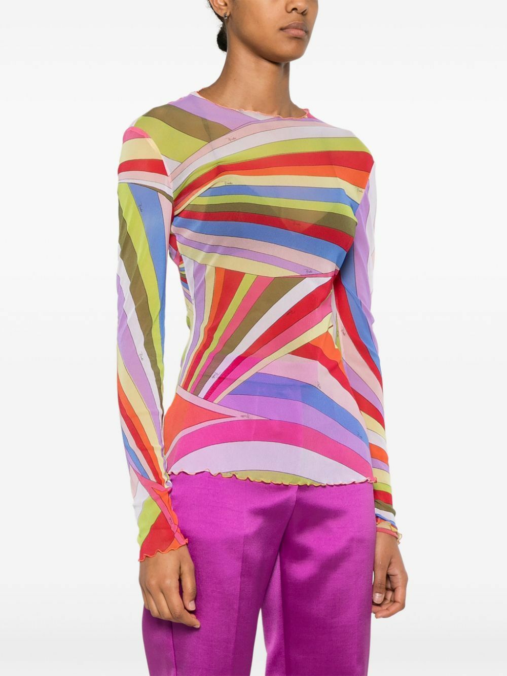 PUCCI Iride-Print Top Emilio Pucci