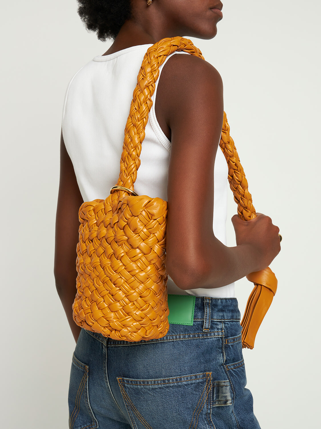 BOTTEGA VENETA - Kalimero Leather Shoulder Bag Bottega Veneta