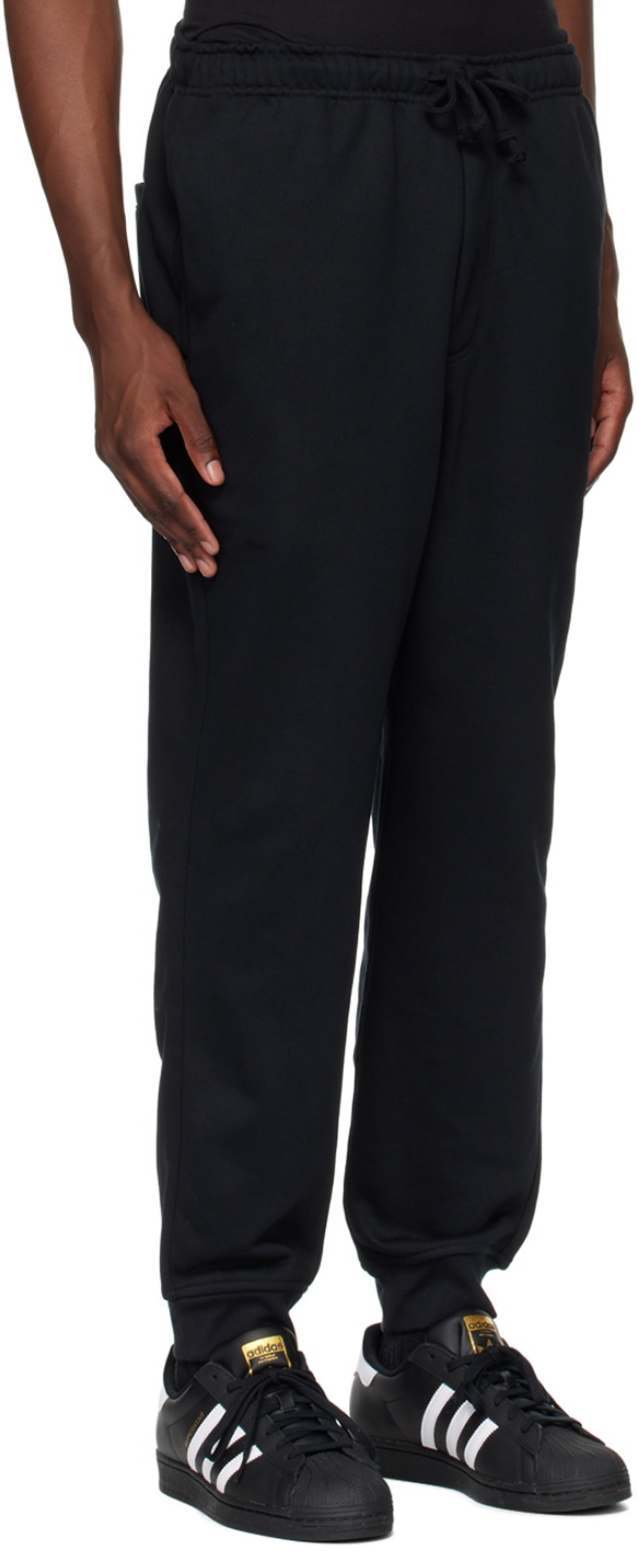 Y-3 Black Cuffed Sweatpants Y-3