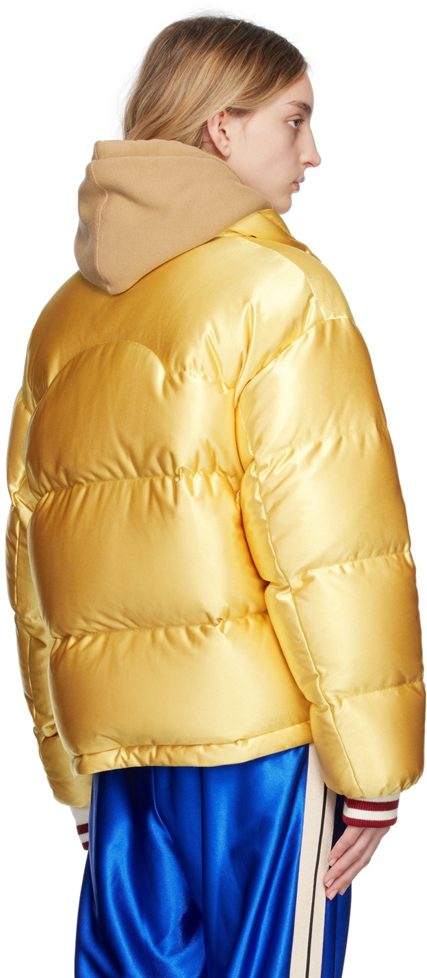 Moncler Genius 8 Moncler Palm Angels Gold Keon Down Jacket Moncler Genius