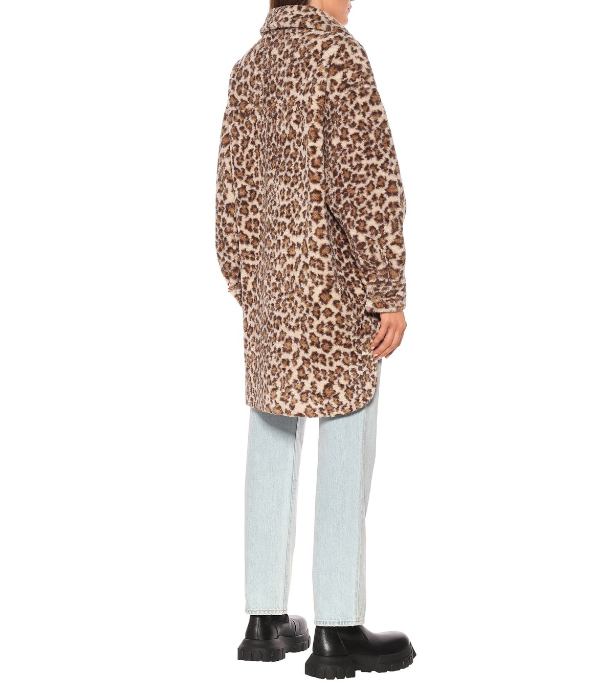 Stand Studio - Sabi leopard-print faux fur coat Stand Studio
