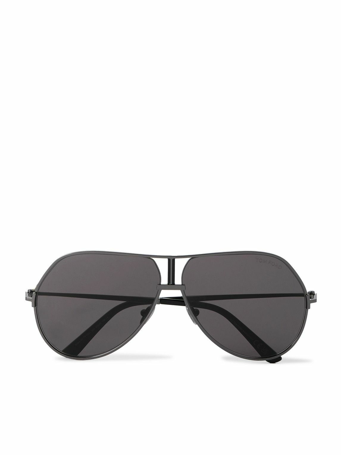 TOM FORD - Rickie-02 Aviator-Style Gunmetal-Tone Sunglasses TOM FORD