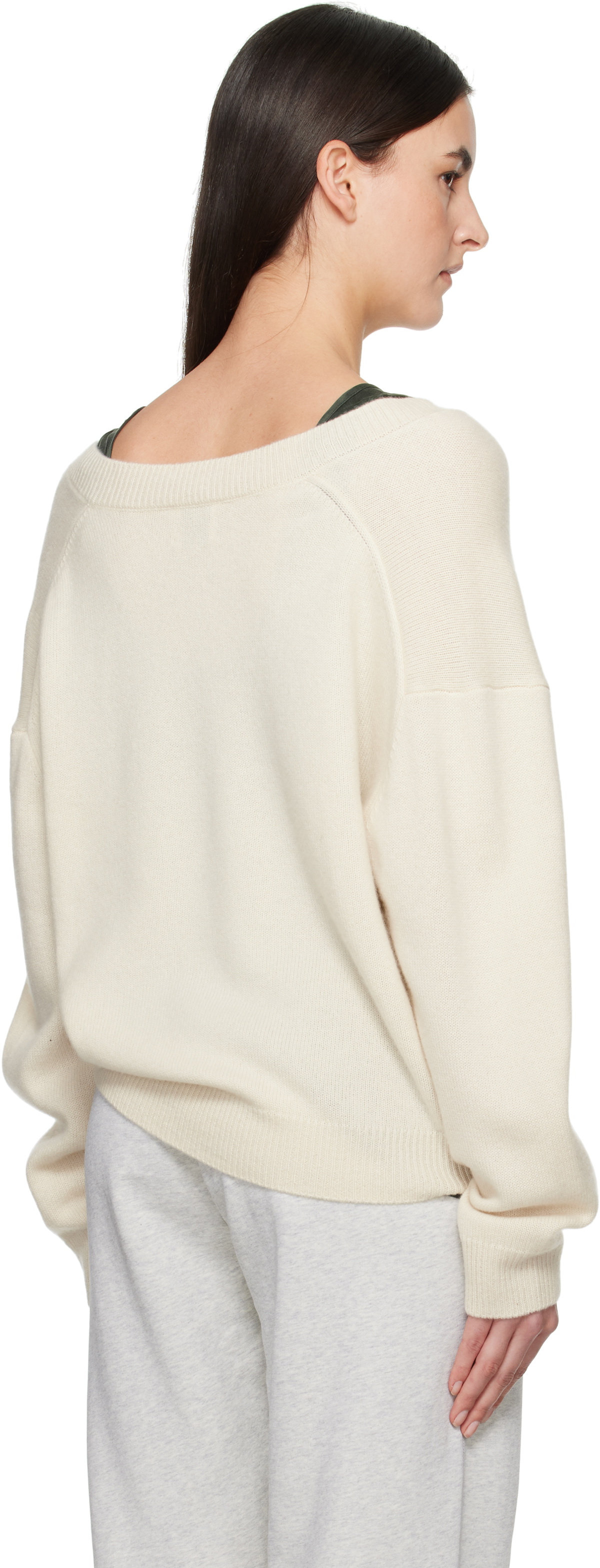 ANINE BING Off-White Lee Sweater ANINE BING