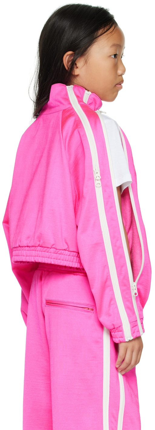 Doublet Kids Pink Zip Track Jacket Doublet
