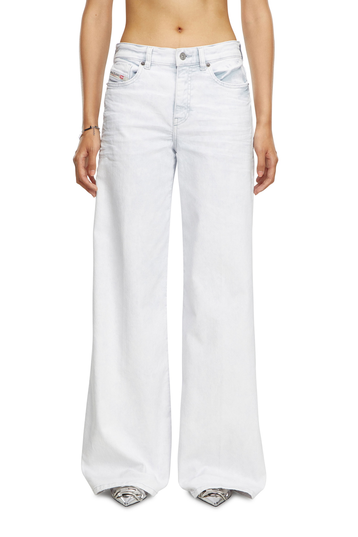 Diesel Flare Jeans - 1978 D-Akemi - Jeans Womens in Blue Diesel