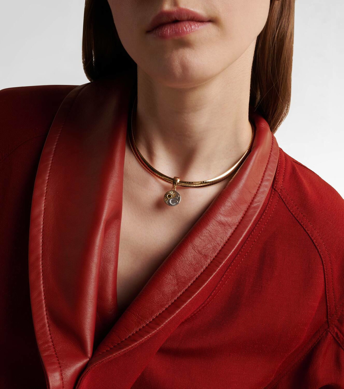 FoundRae Balance - Foundational Keys 18kt gold and white gold necklace ...