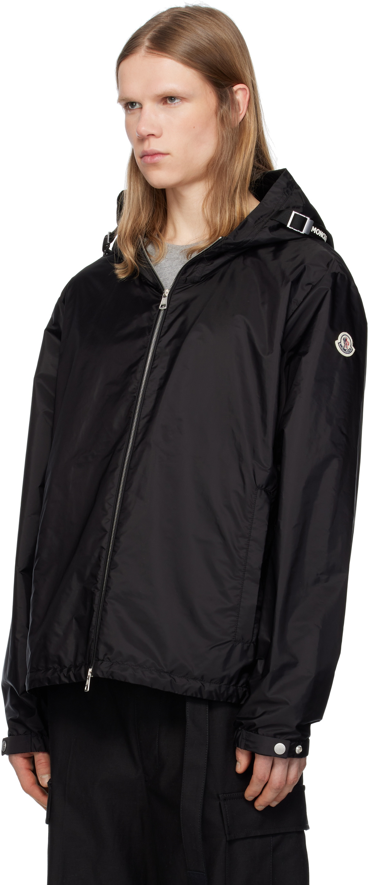 Moncler Black Remoray Hooded Jacket Moncler