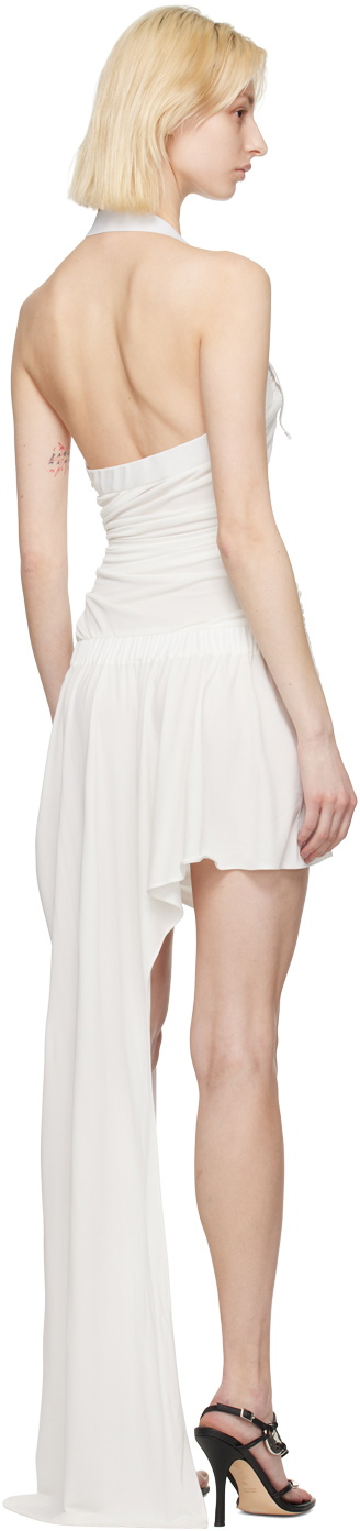 Dion Lee White Safety Slider Minidress Dion Lee