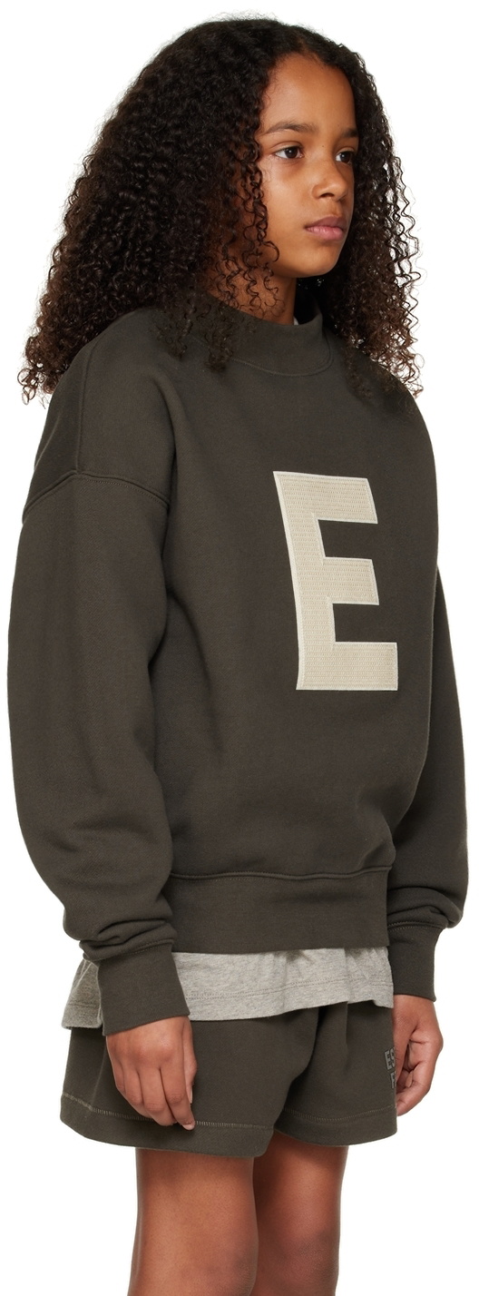 Essentials Kids Gray 'E' Sweatshirt Essentials