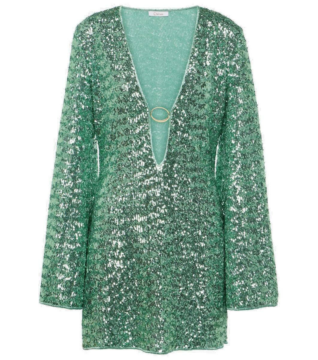 Oséree Sequined beach dress Oseree