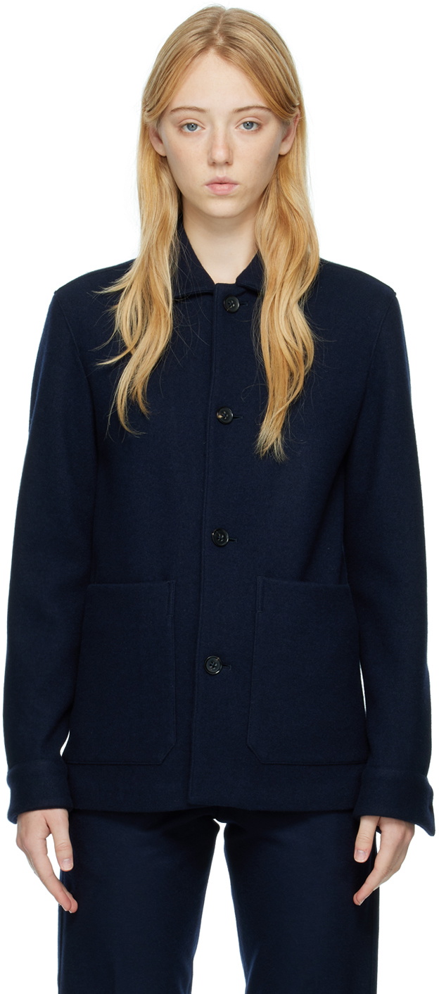 ZEGNA Navy Chore Jacket Zegna