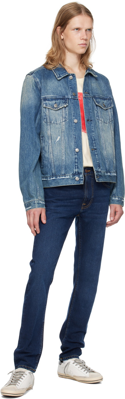 Nudie Jeans Indigo Lean Dean Jeans Nudie Jeans Co