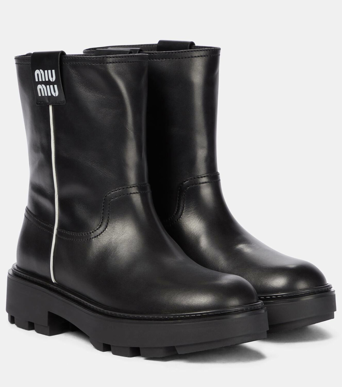 Fascinating Biker Boots Miu Miu Images