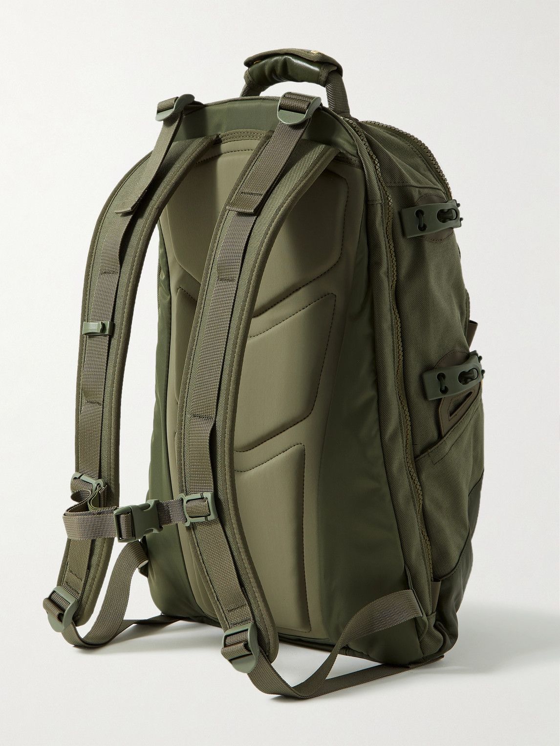 Visvim - Leather-Trimmed CORDURA Backpack Visvim