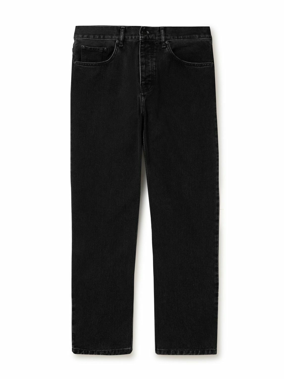 Carhartt WIP - Newel Tapered Logo-Appliquéd Jeans - Black Carhartt WIP