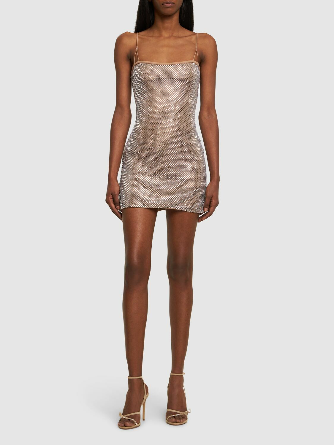 GIUSEPPE DI MORABITO - Embellished Mini Dress Giuseppe di Morabito