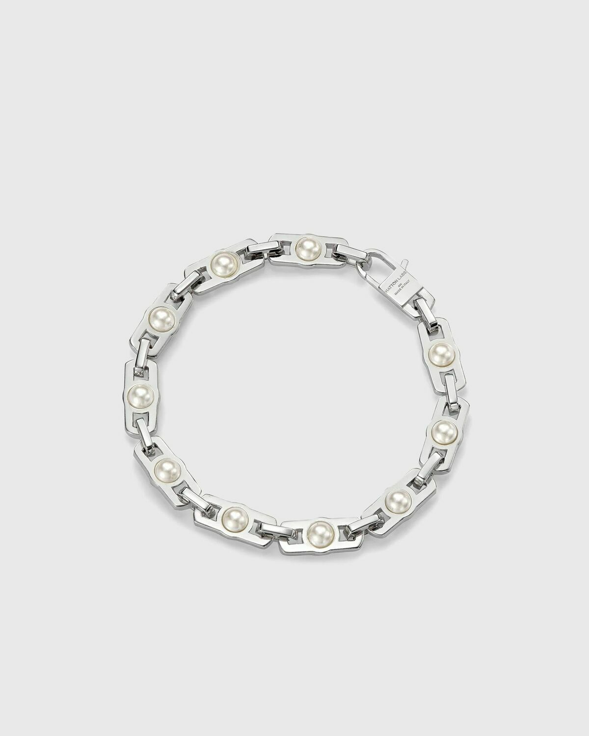 Hatton Labs NACRE BRACELET silver Mens Jewellery Hatton Labs
