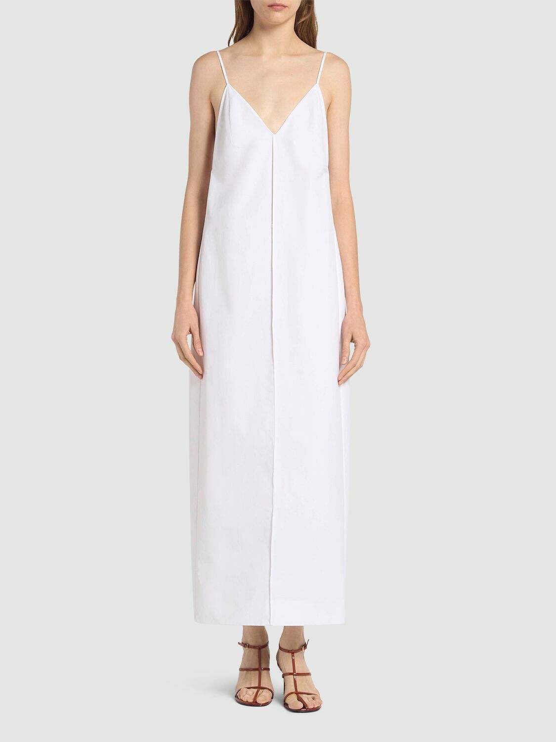 KHAITE Tulula Silk Slip Dress Khaite