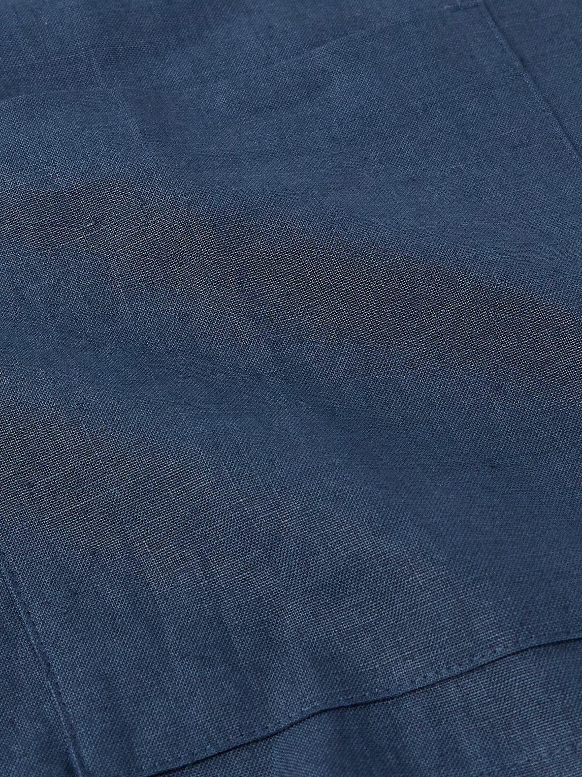 Stòffa - Linen-Twill Jacket - Blue STÒFFA