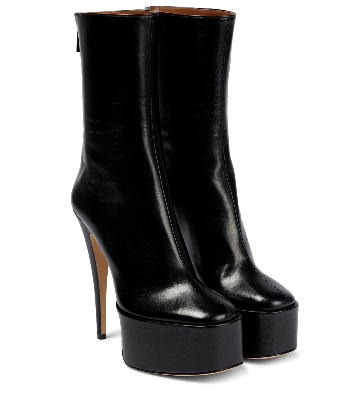 Paris Texas - Ivana leather platform ankle boots Paris Texas