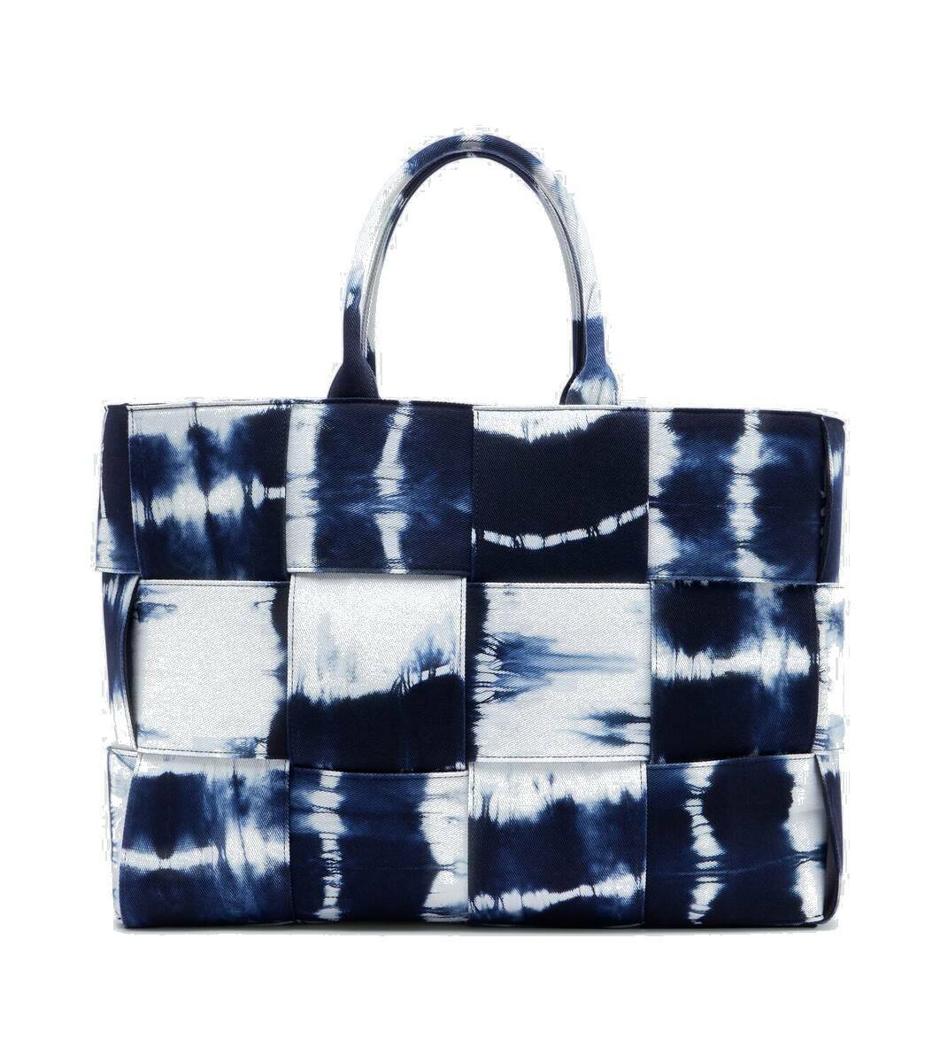 Bottega Veneta Acro Large tie-dye denim tote bag Bottega Veneta