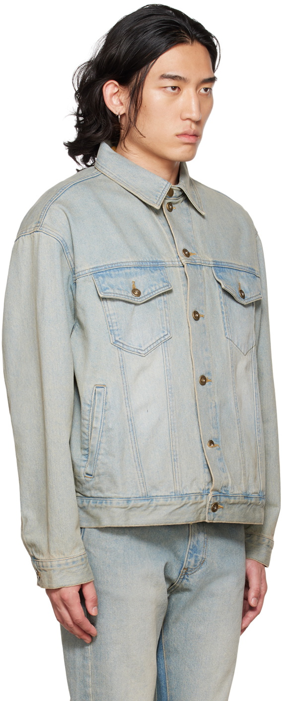 DRAE SSENSE Exclusive Blue Denim Jacket DRAE