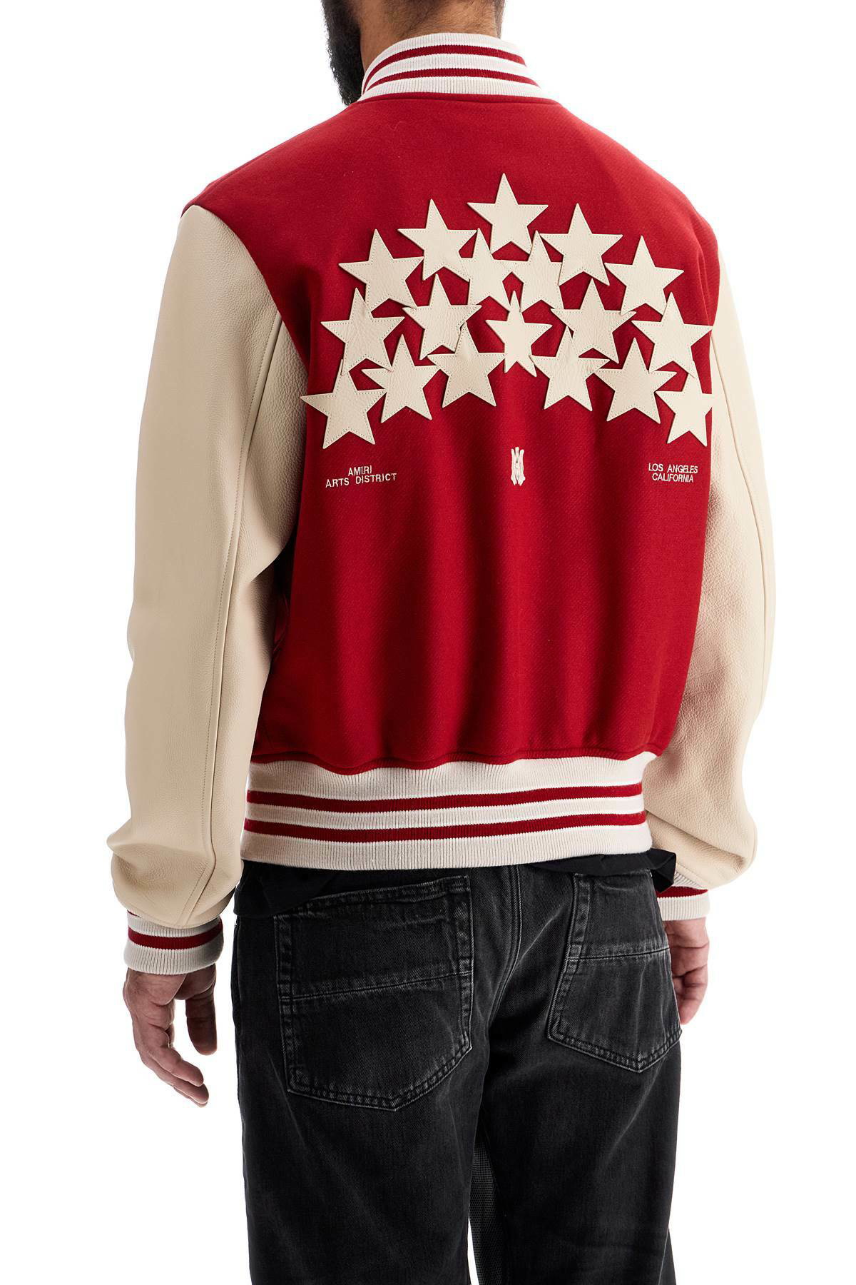 AMIRI stars bomber jacket Red Amiri
