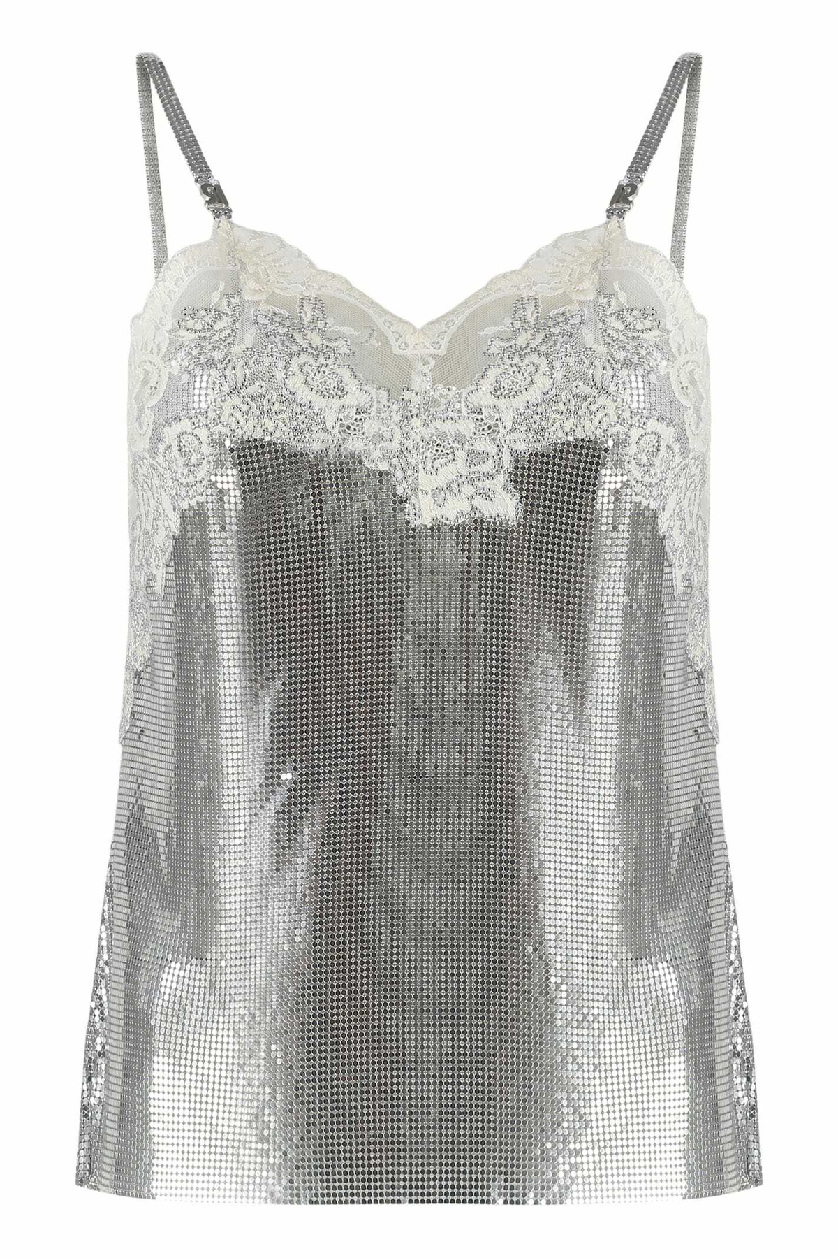 Paco Rabanne Open-knit Top Paco Rabanne