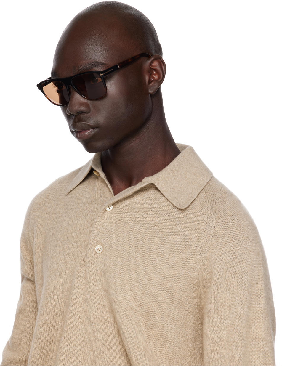 TOM FORD Brown Frances Sunglasses TOM FORD