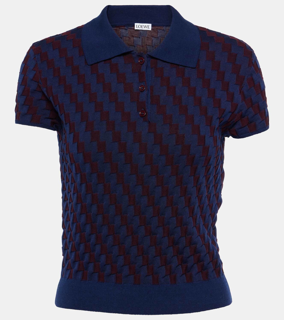 Loewe Cotton-blend polo shirt Loewe