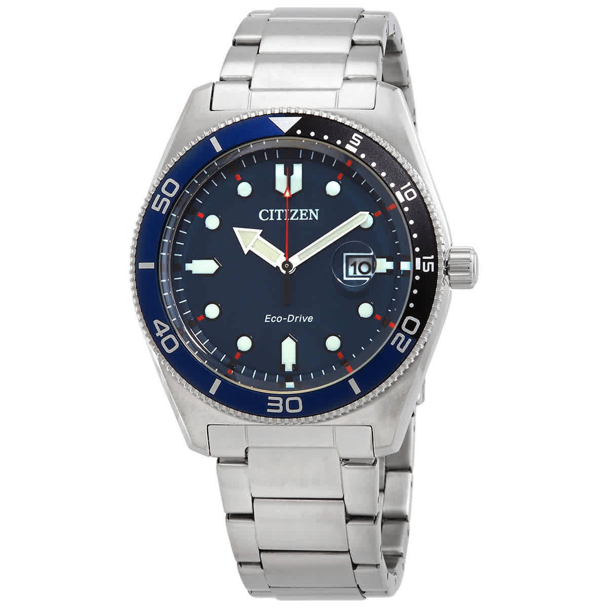 Citizen Eco-Drive Blue Dial Mens Watch AW1761-89L Citizen