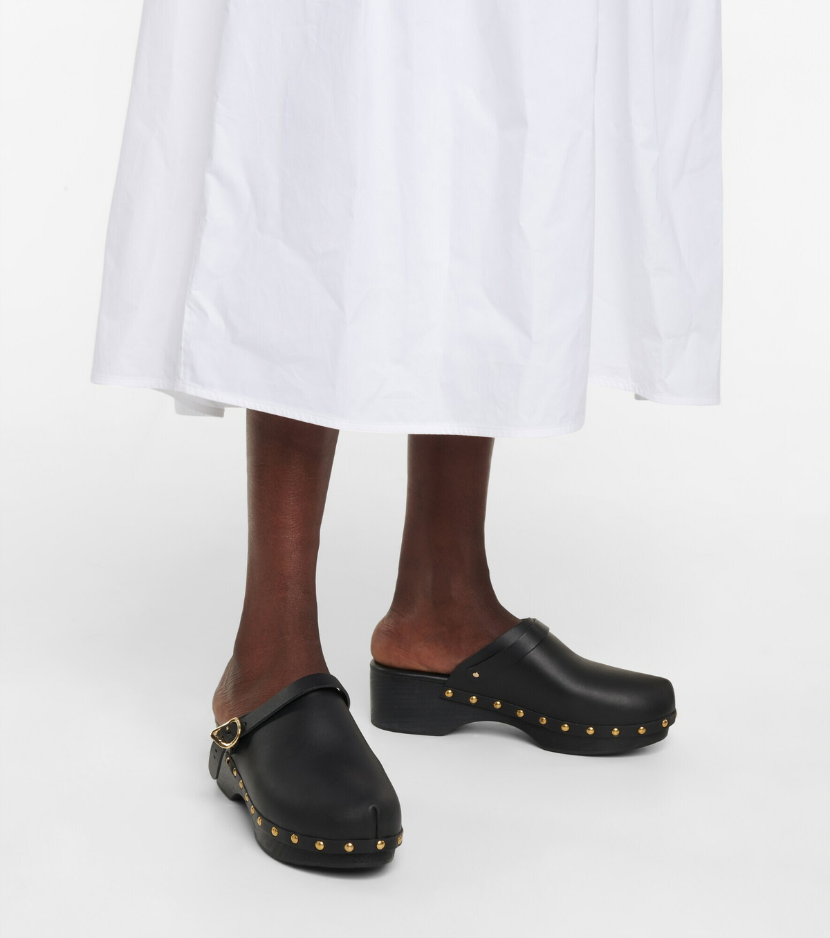 Ancient Greek Sandals - Classic Closed leather clogs Ancient Greek Sandals