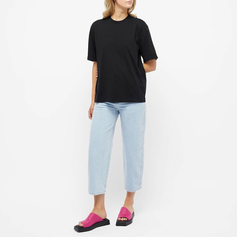 Colorful Standard Women's Oversized Organic T-Shirt in Deep Black ...