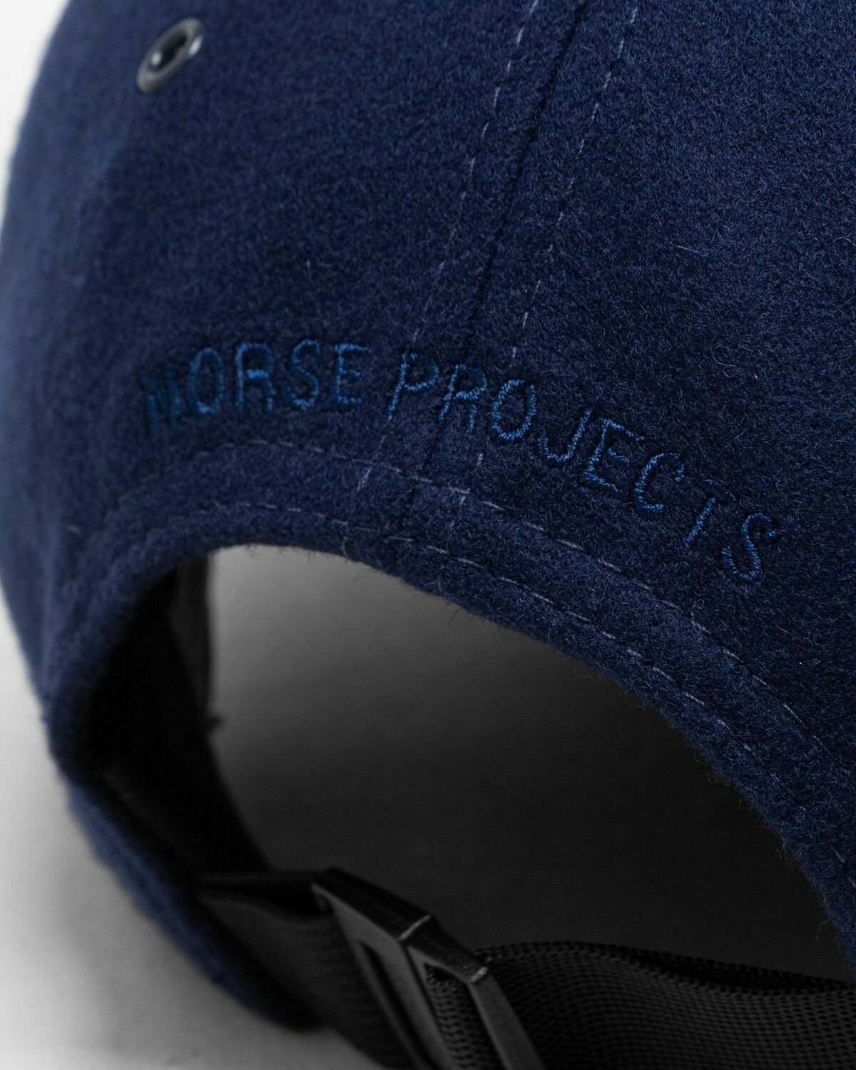 Norse Projects Wool Sports Cap Blue Caps Norse Projects