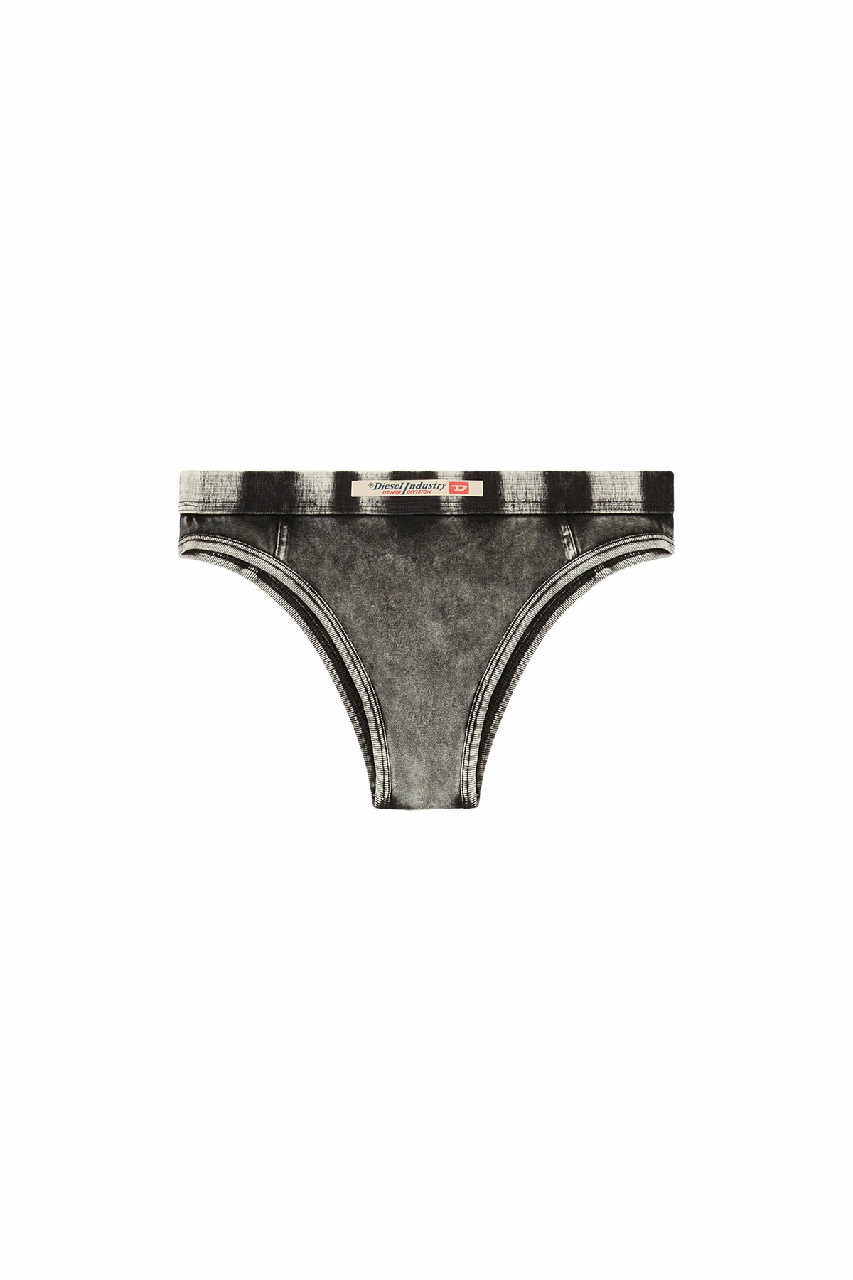 Diesel Briefs in denim-effect jersey - Panties Womens in Black Diesel