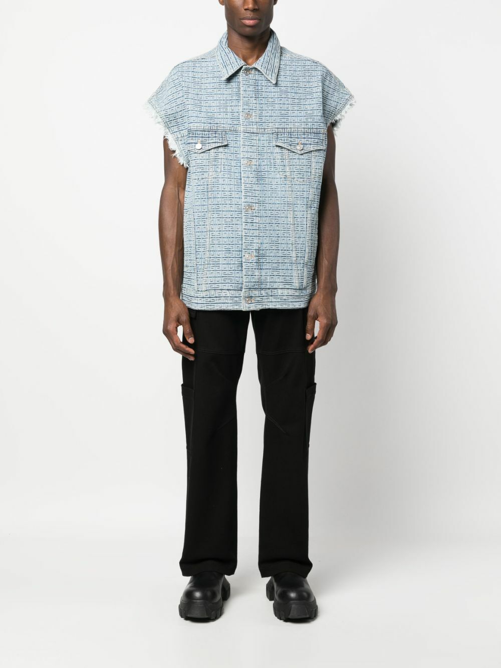 GIVENCHY - Overszied Cotton Vest Givenchy