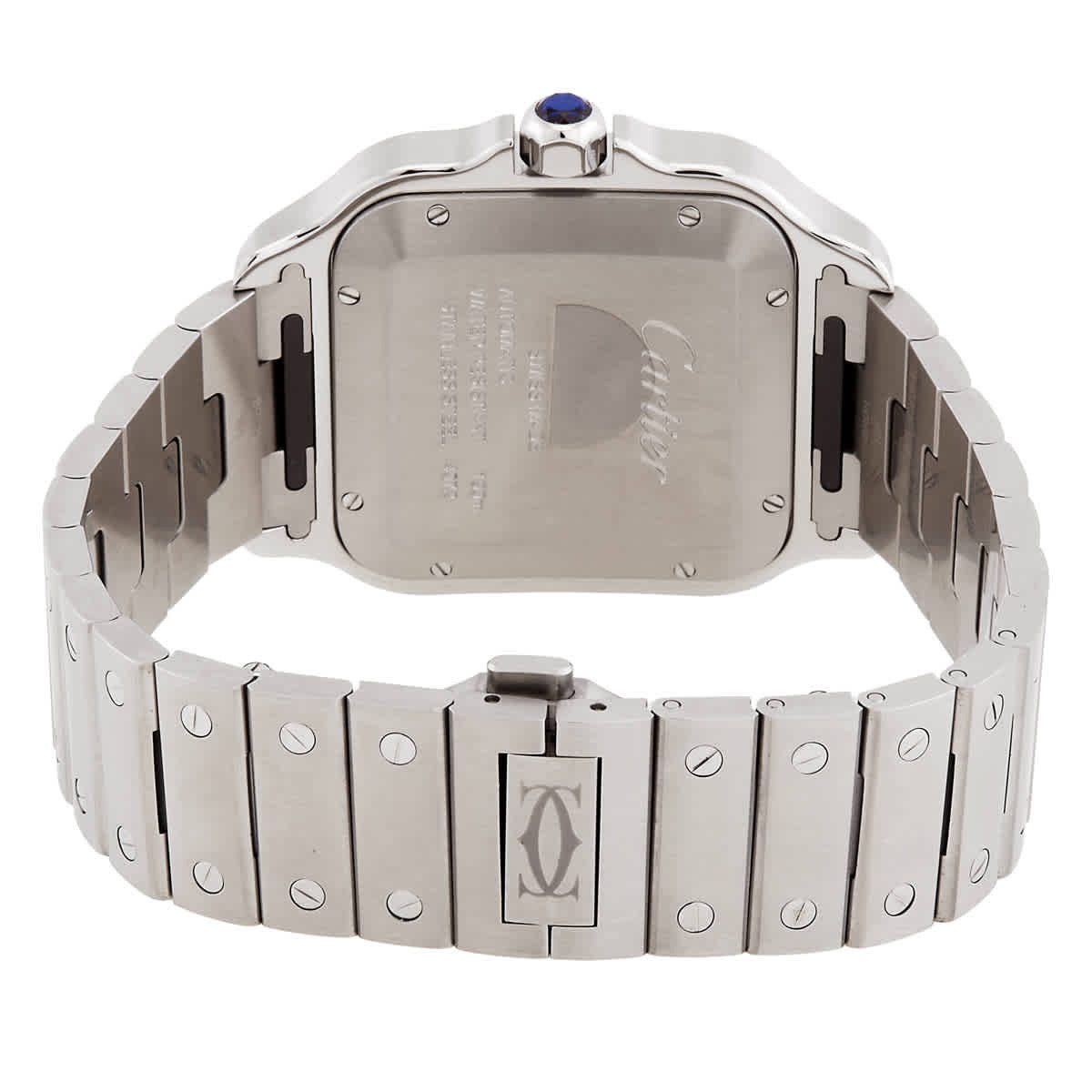 Cartier Santos Large Model Automatic Brown Dial Watch WSSA0064 Cartier