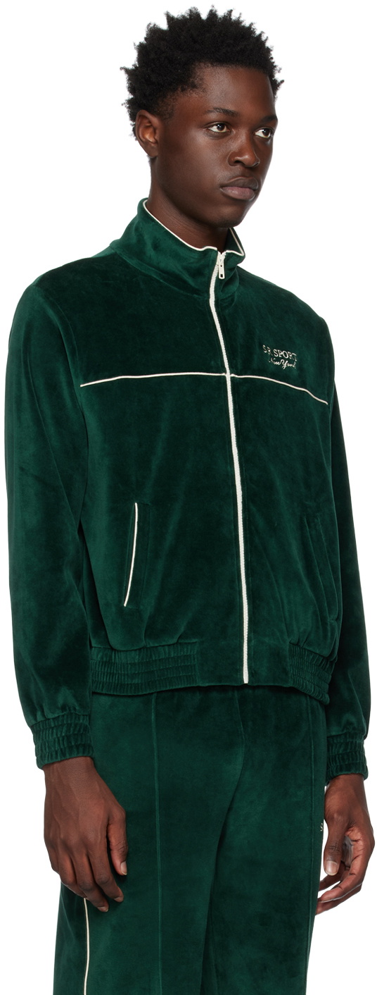 Sporty & Rich Green Eden Jacket Sporty & Rich